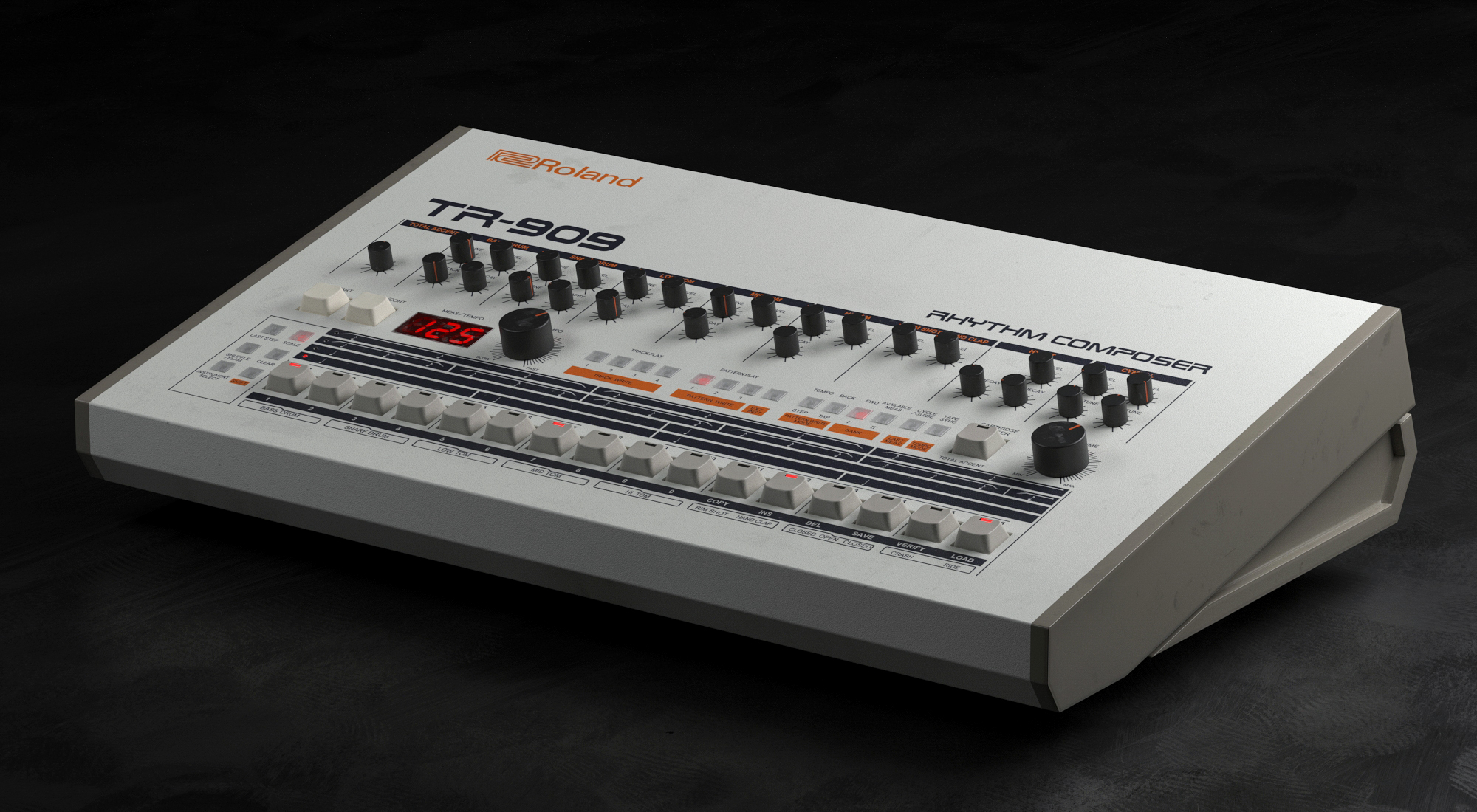 ROLAND TR 909 Thomas Deffet